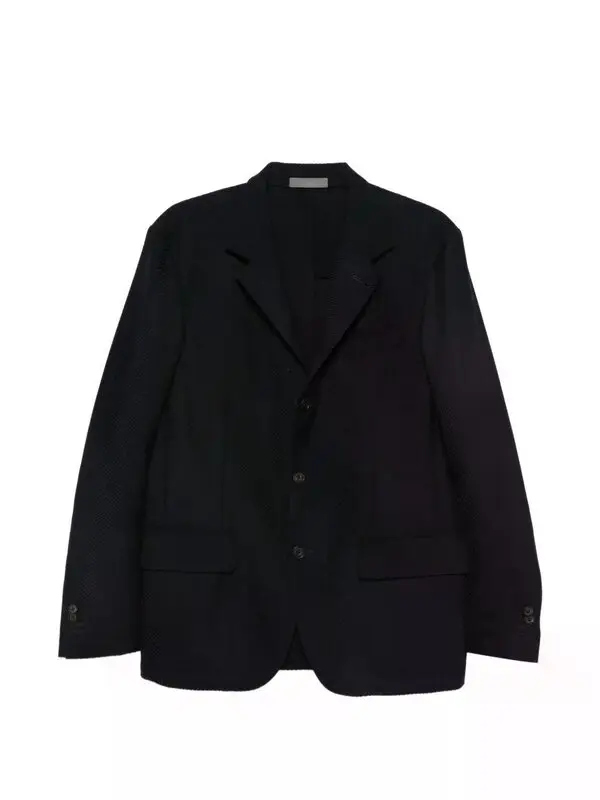 Corneliani Textured Single-breasted Blazer