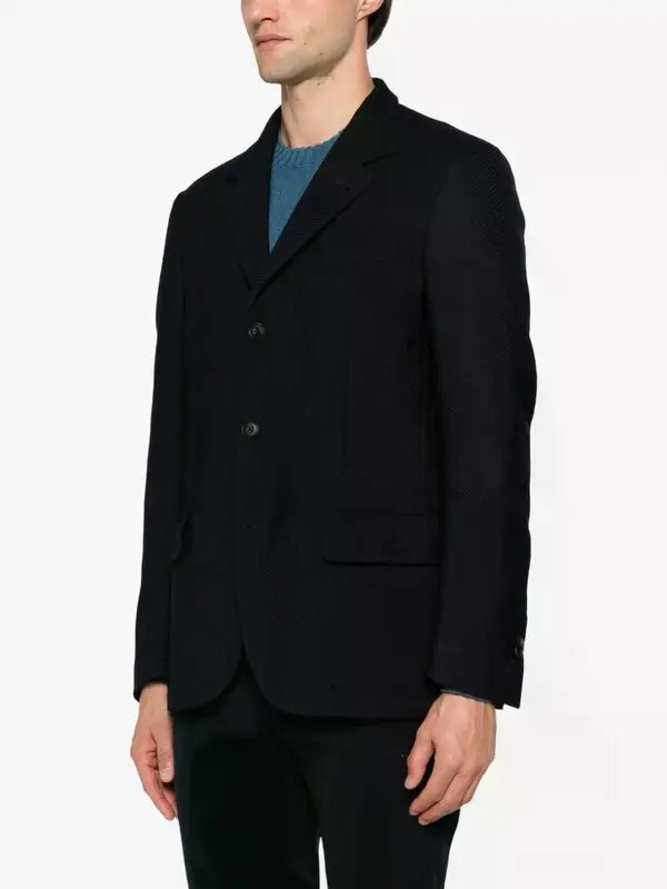 Corneliani Textured Single-breasted Blazer