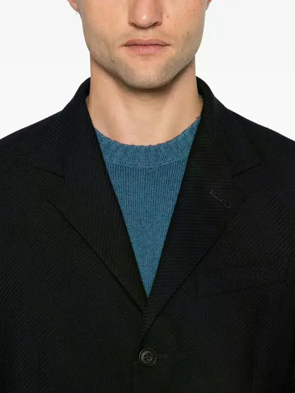 Corneliani Textured Single-breasted Blazer