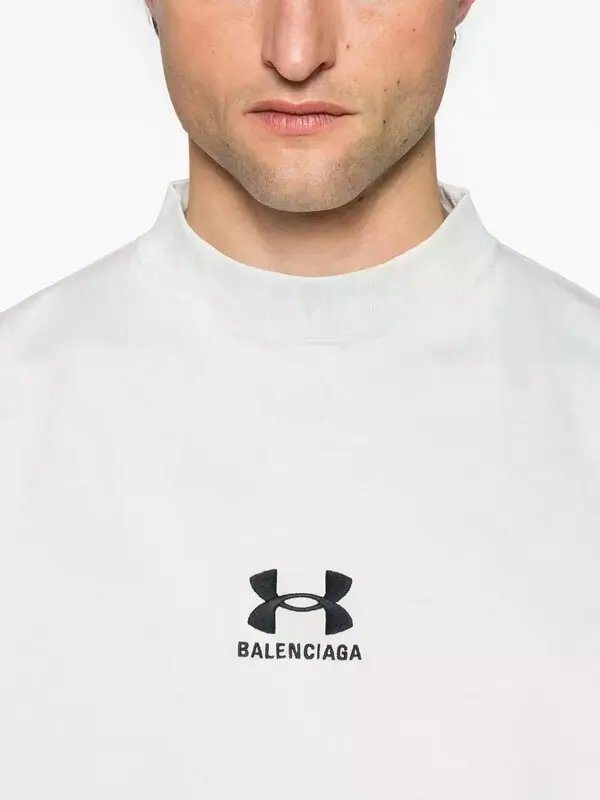 Balenciaga X Under Armour Logo-print T-shirt