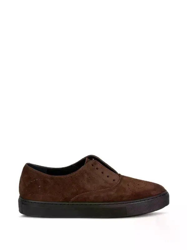 Fratelli Rossetti Hobo Sport Perforated Suede Sneakers