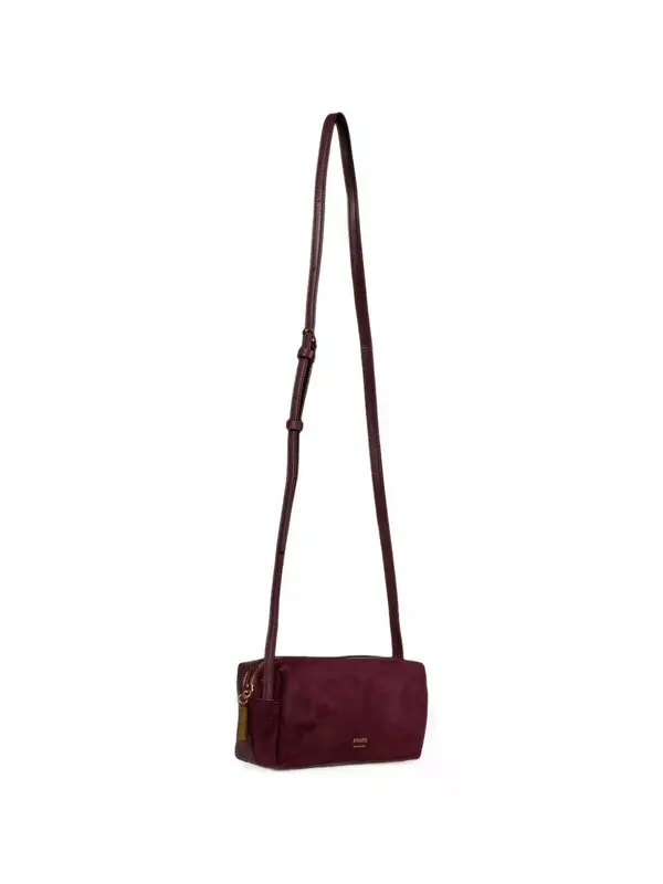 Khaite Suede Leather Shoulder Bag - Red