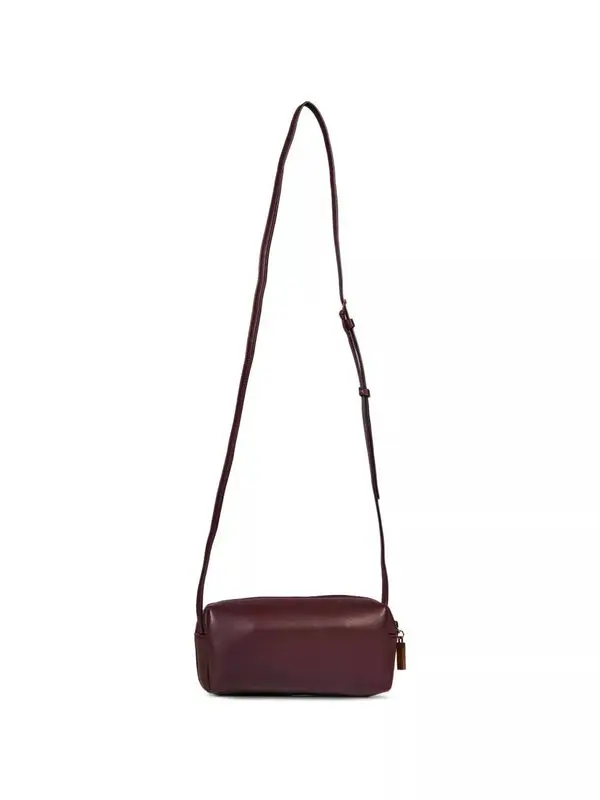Khaite Suede Leather Shoulder Bag - Red
