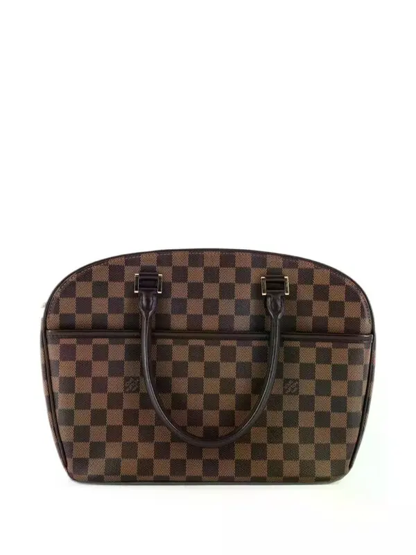 LOUIS VUITTON Sarria Handbag Damier Horizontal Satchel - Brown