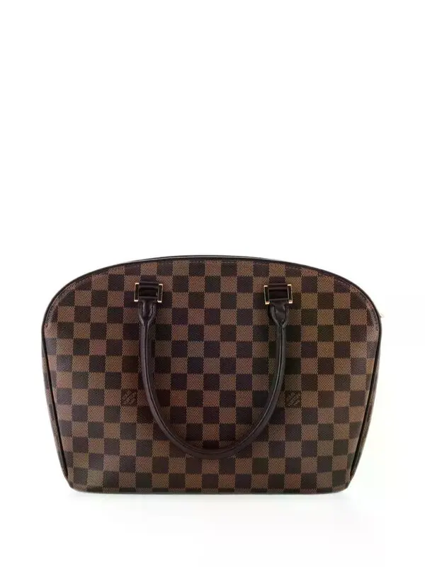 LOUIS VUITTON Sarria Handbag Damier Horizontal Satchel - Brown
