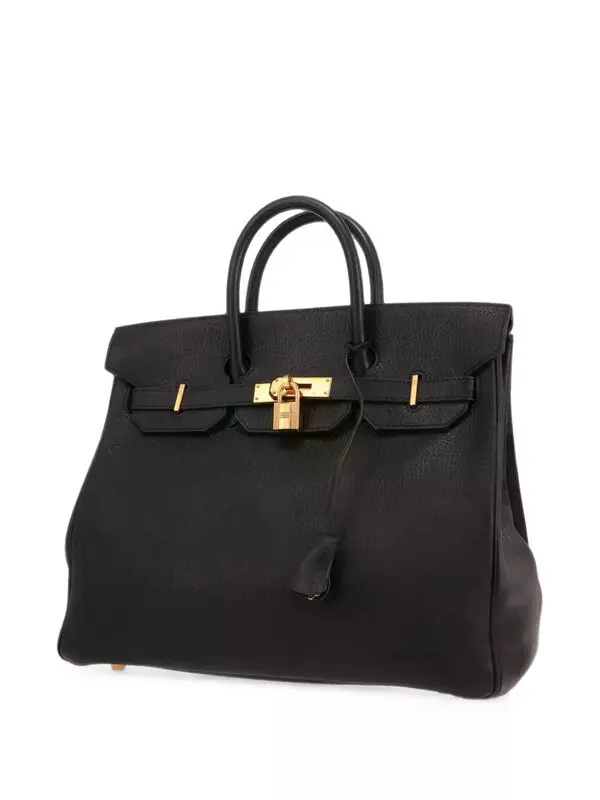 Hermès 1999 Haut À Courroies Tote Bag