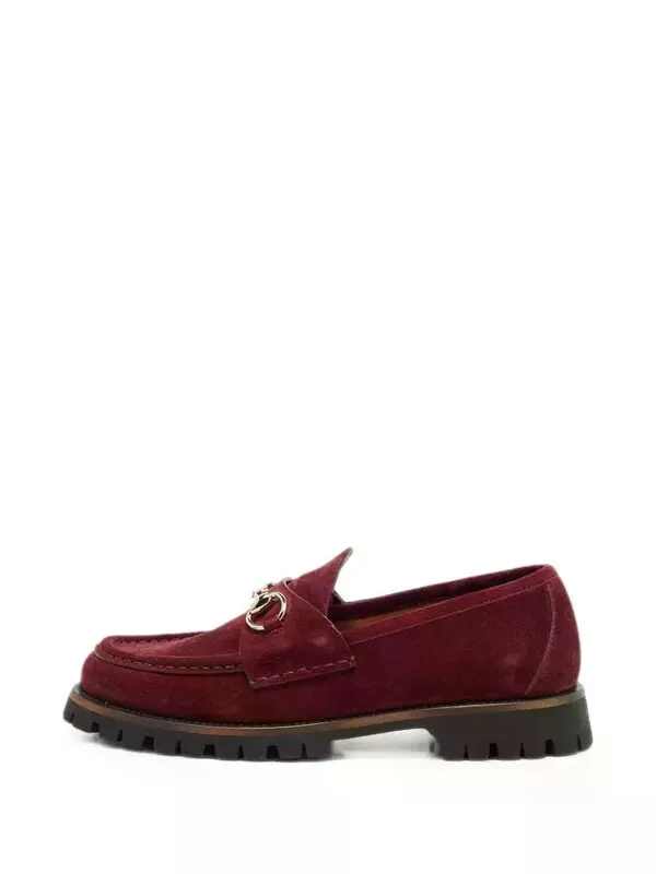 Gucci Horsebit Suede Loafers