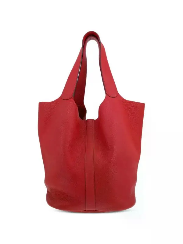 Hermès 2012 31 Picotin Lock Tote Bag - Red