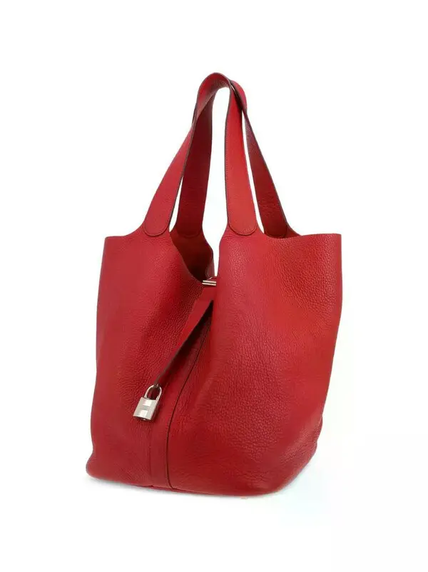 Hermès 2012 31 Picotin Lock Tote Bag - Red