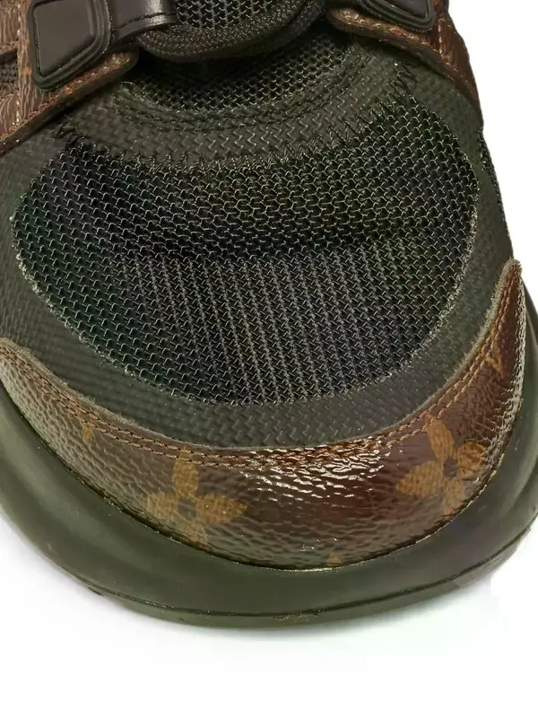 LOUIS VUITTON Archlight Monogram Canvas Sneakers - Black