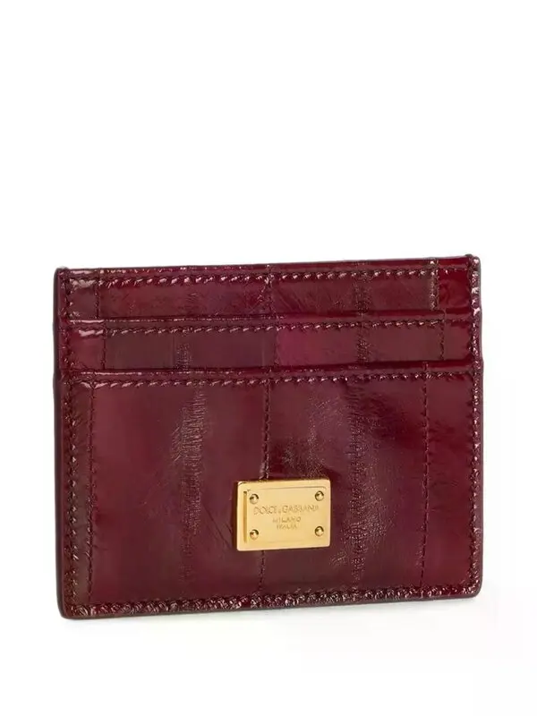 Dolce & Gabbana Eel Card Holder