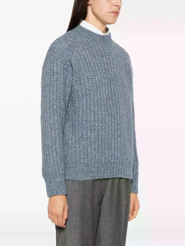 Peserico Chunky-knit Raglan-sleeve Sweater