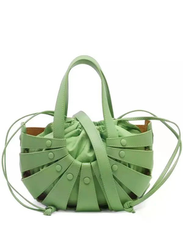 Bottega Veneta The Shell Tote Bag - Green
