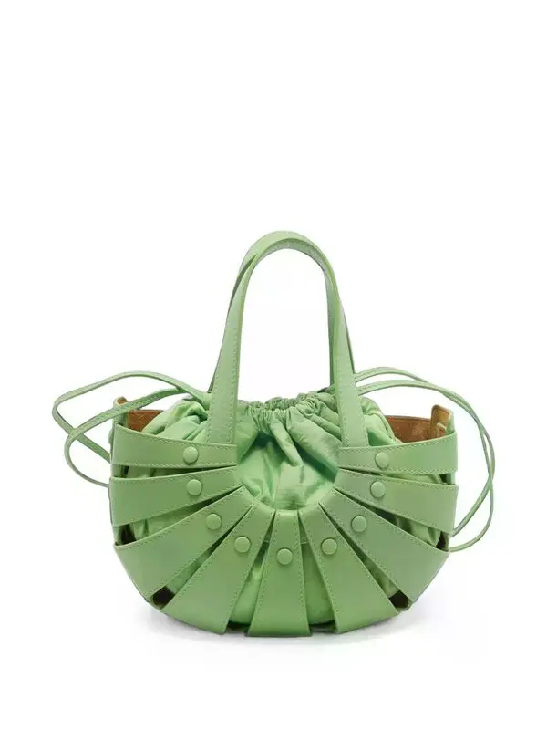 Bottega Veneta The Shell Tote Bag - Green