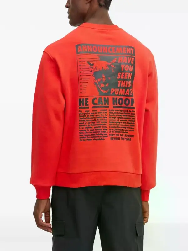 PUMA Hoops Graphic-print Sweater