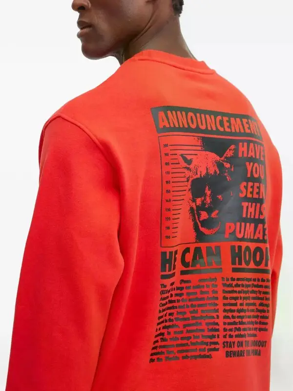 PUMA Hoops Graphic-print Sweater