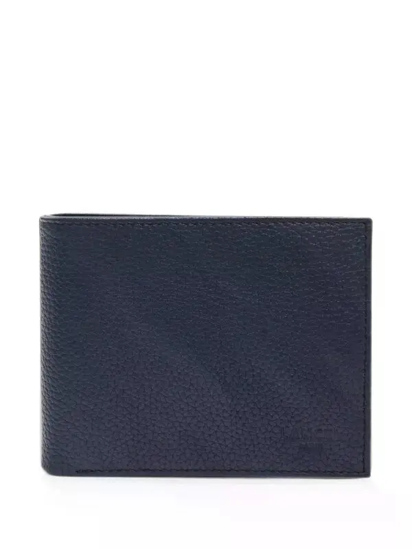 LANCEL Leon Grained Leather Wallet