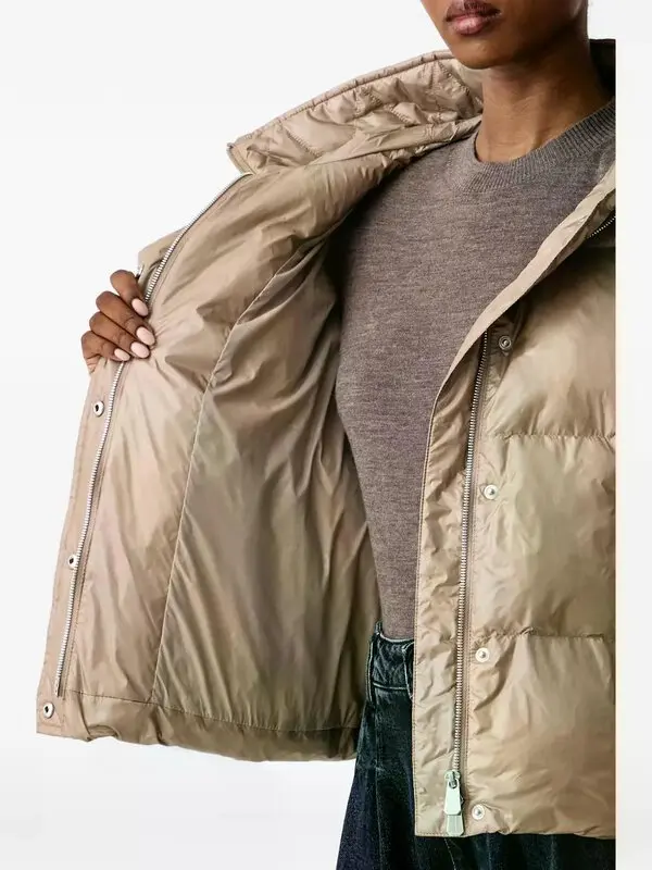 Pinko Technical Canvas Jacket With Hood