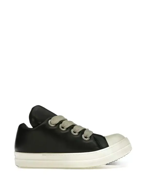 Rick Owens Jumbo Lace Padded Sneakers - Black