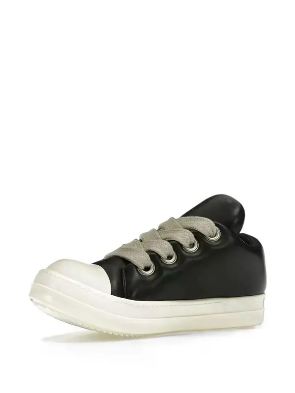 Rick Owens Jumbo Lace Padded Sneakers - Black