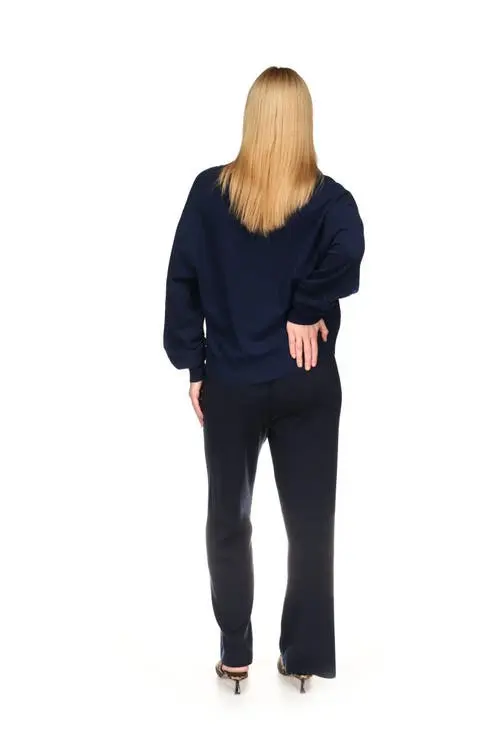 BRODIE CASHMERE Stargazer Hotfix V-neck Pullover