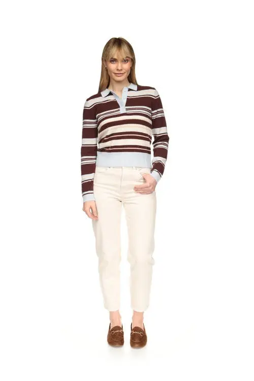 BRODIE CASHMERE Slim Fit Polo