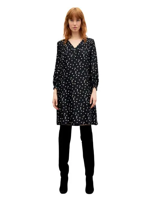 Gerard Darel Clemi Printed V-neck Mini Dress