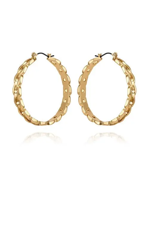 True Religion Hoop Earrings