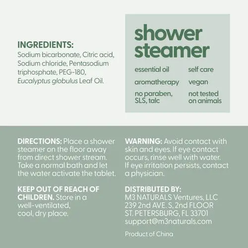 M3 Eucalyptus Shower Steamers