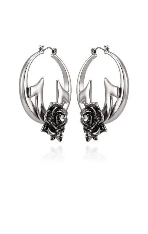 True Religion Hoop Earrings