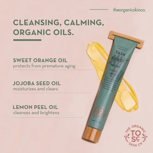 THE ORGANIC SKIN CO. Task Force Nine Calendula And Turmeric Cream