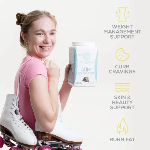 SUNWARRIOR Shape Line Collagen Slim Powder - Chocolate