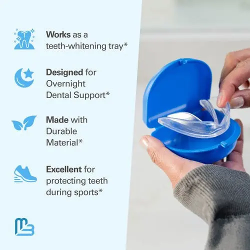 M3 Custom Fit Mouth Guards With Storage Case - No Colour