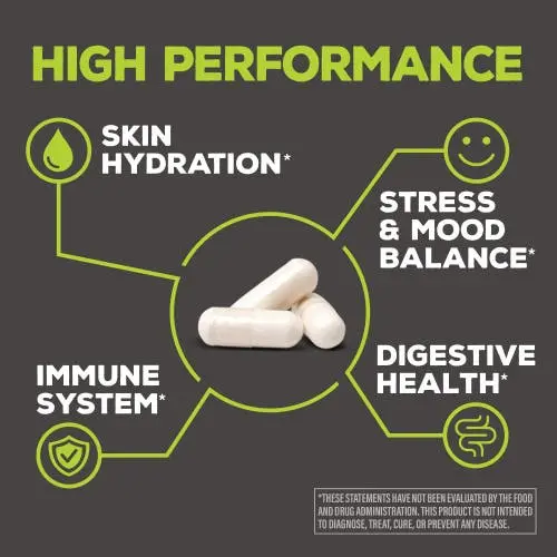 SUNWARRIOR Active Performance Ultra Probiotic Capsules, 100 Billion Cfu