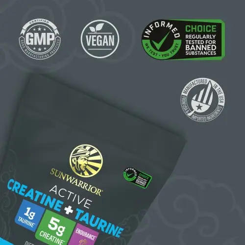 SUNWARRIOR Active Creatine + Taurine Powder