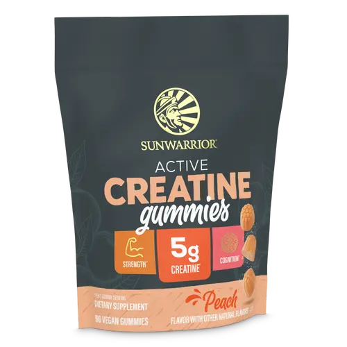 SUNWARRIOR Active Creatine Gummies - Peach