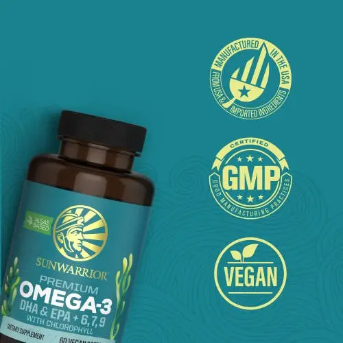 SUNWARRIOR Omega 3 Softgels