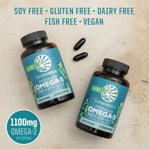 SUNWARRIOR Omega 3 Softgels