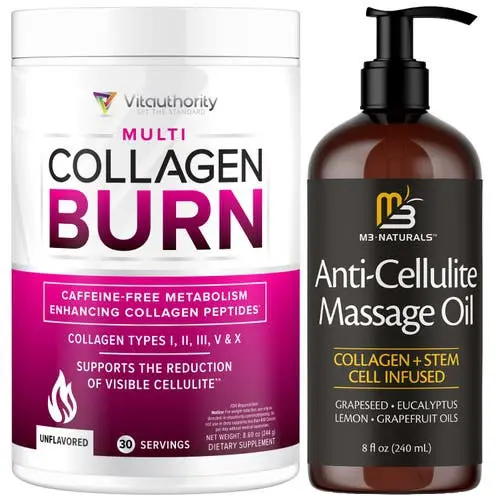 M3 Anti-cellulite Oil & Collagen Burn Bundle