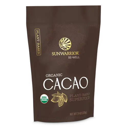 SUNWARRIOR Organic Be Well Cacao Powder