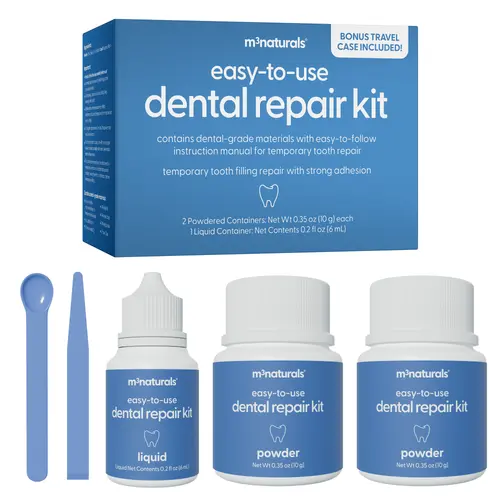M3 Temporary Tooth Repair Kit With Travel Case - No Colour