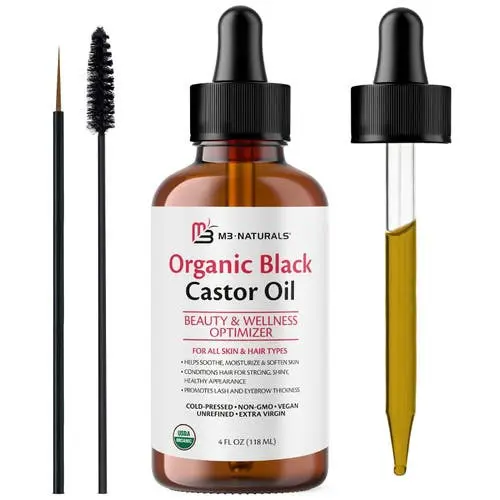 M3 Organic Black Castor Oil