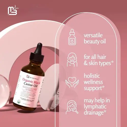M3 Organic Black Castor Oil