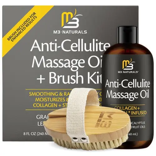 M3 Anti-cellulite Oil & Brush Bundle