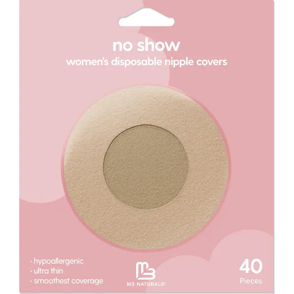 M3 No-show Disposable Nipple Covers - None