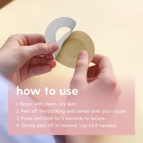 M3 No-show Disposable Nipple Covers