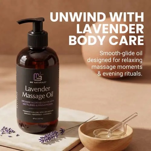 M3 Relaxing Massage Oil, Lavender