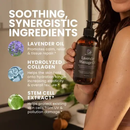 M3 Relaxing Massage Oil, Lavender
