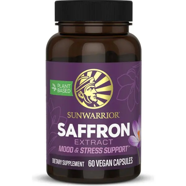 SUNWARRIOR Saffron Extract 60ct Capsules