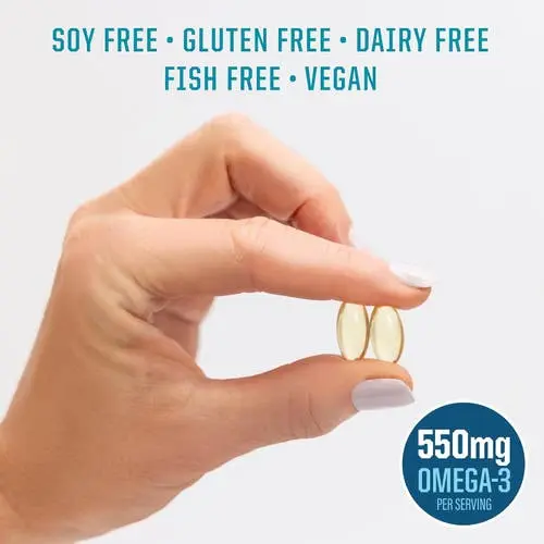 SUNWARRIOR Simply Vegan Omega 3 Softgels